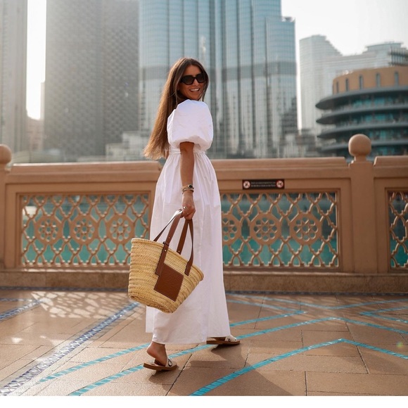 Zara | Dresses | Zara White Poplin Ballon Sleeve Dress | Poshmark